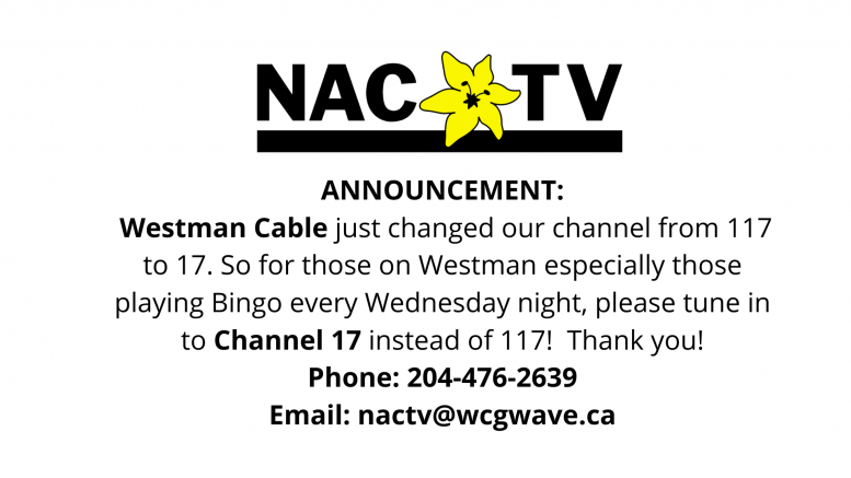 NACTV – Neepawa's Community Access Television Station